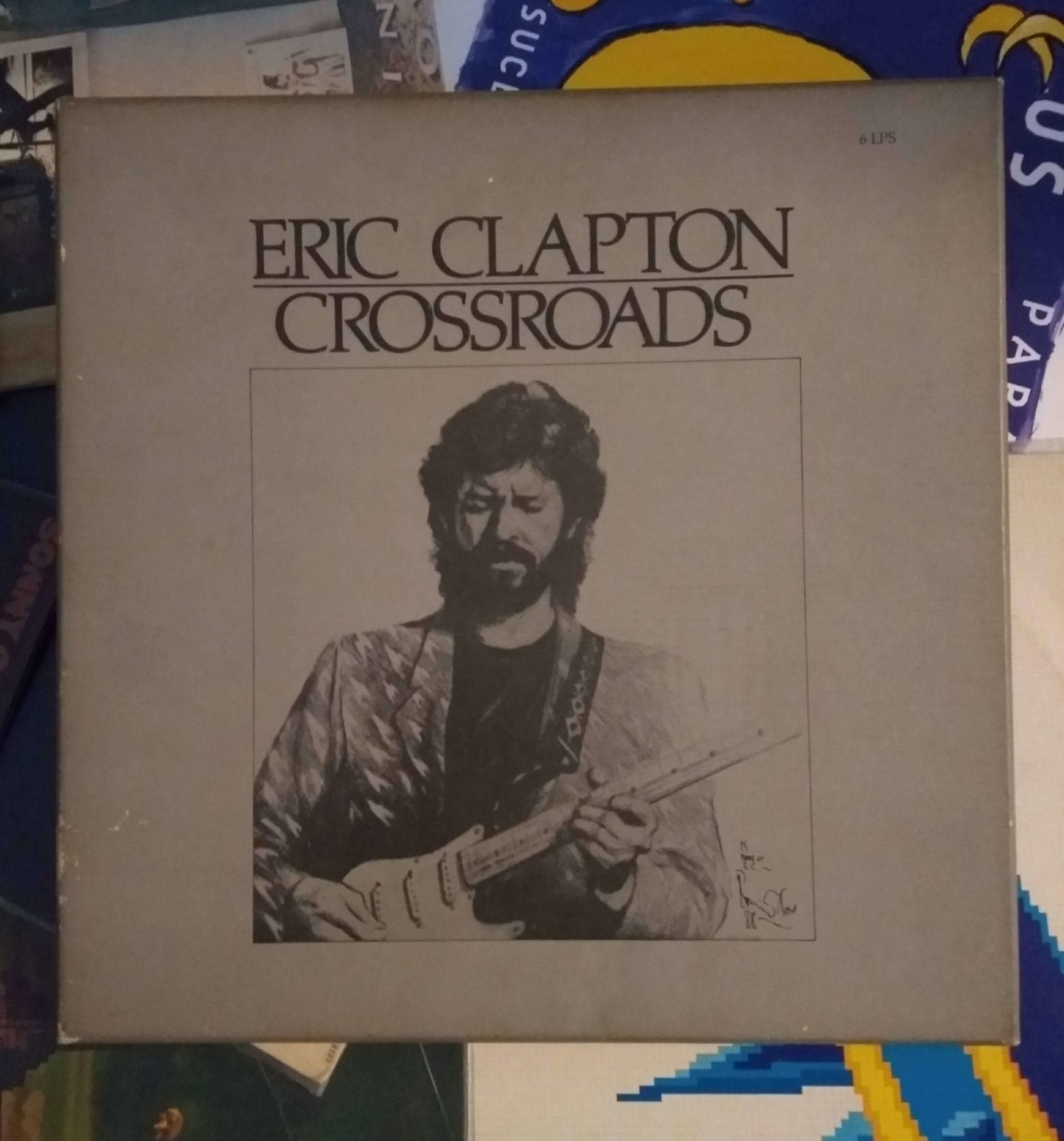 Eric Clapton e a Caixa Crossroads, com 6 LPs - Musicosmos