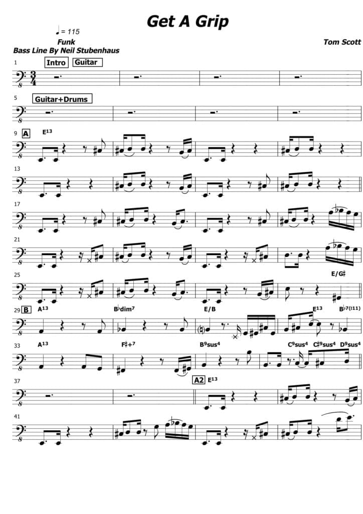 Neil Stubenhaus: o baixista das estrelas - Musicosmos